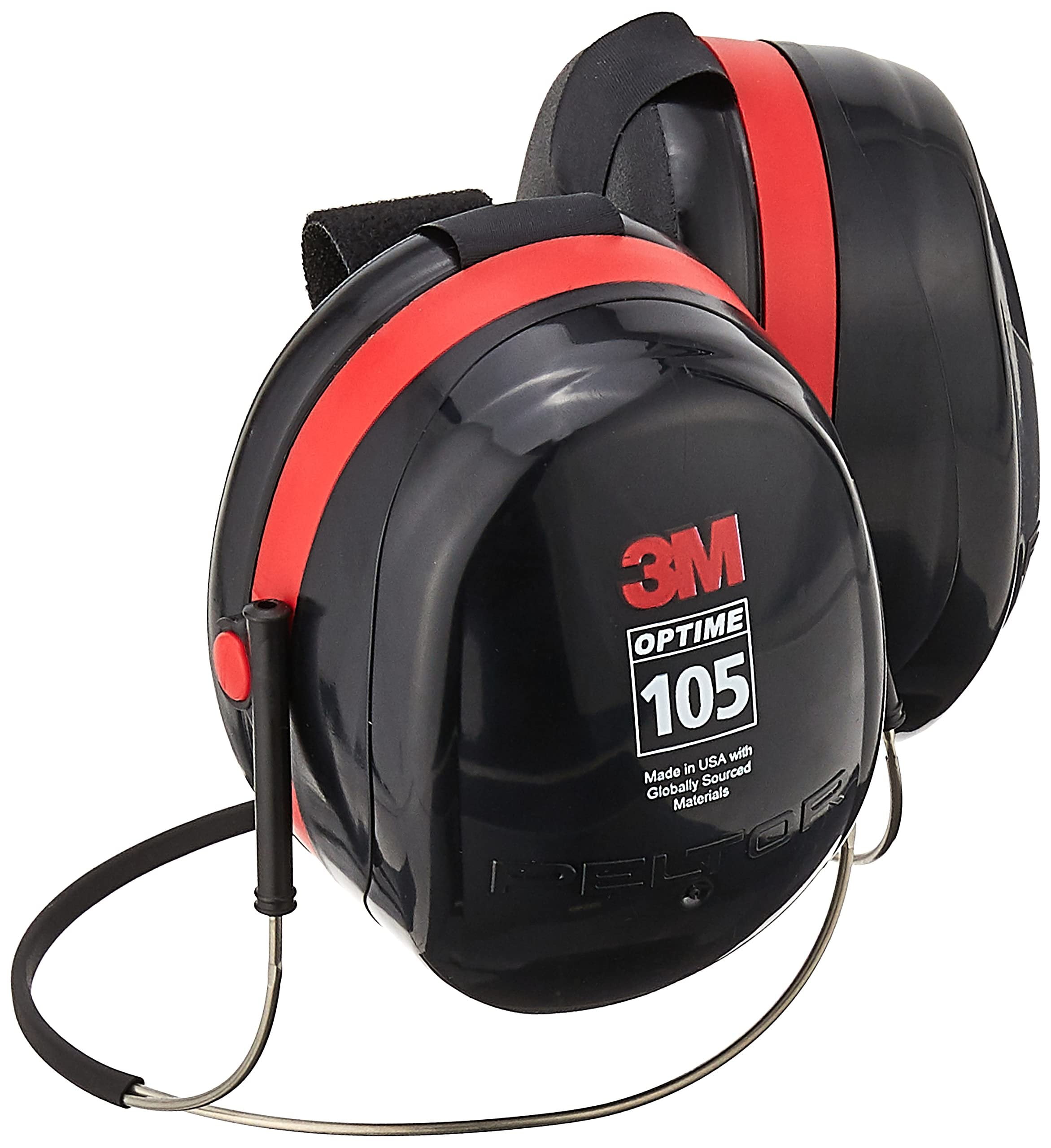 3M Peltor Optime 105 Behind-The-Head Earmuffs H10B - Walmart.com