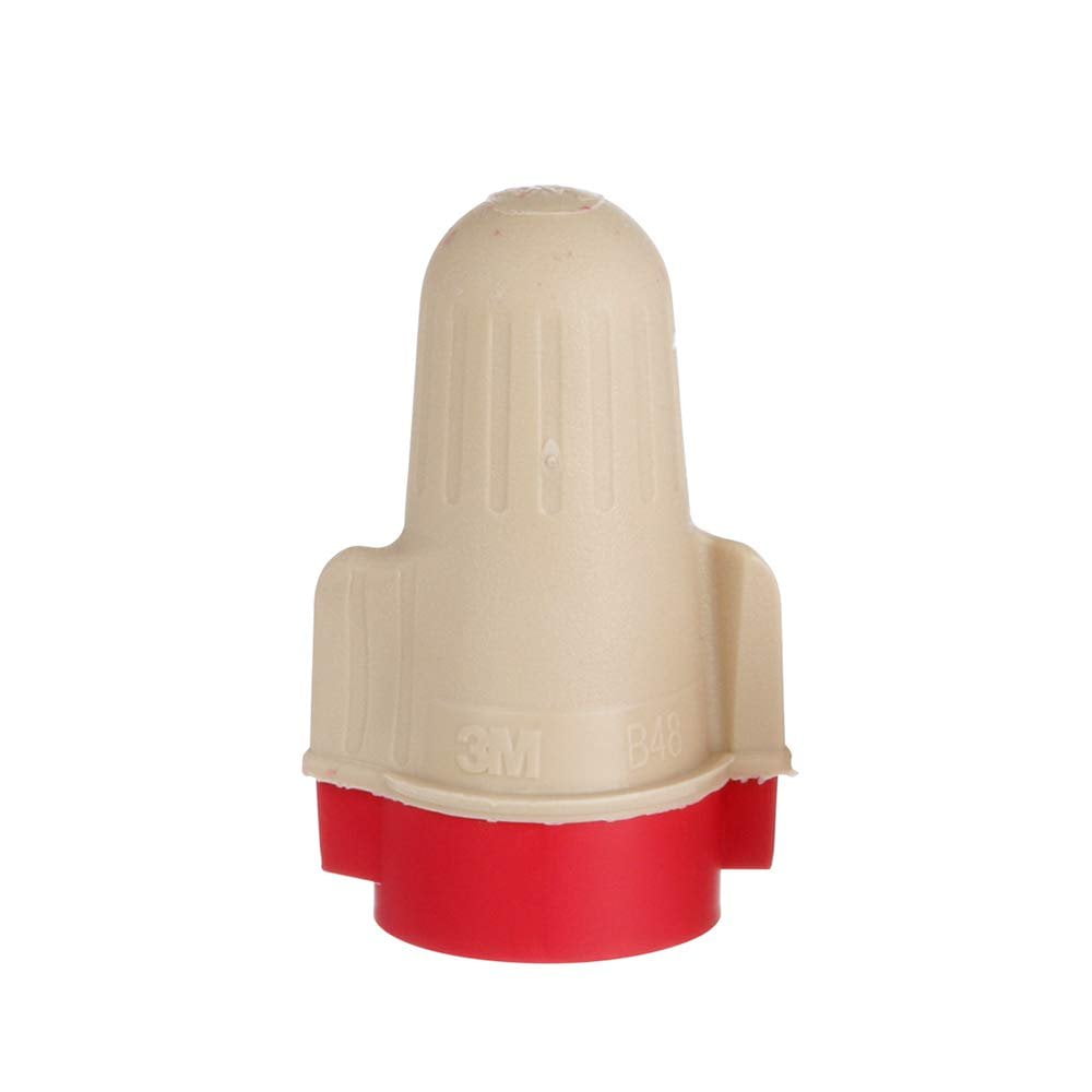 3M Performance Plus Wire Connector T/R+POUCH, Tan/Red, Flexible Steel ...