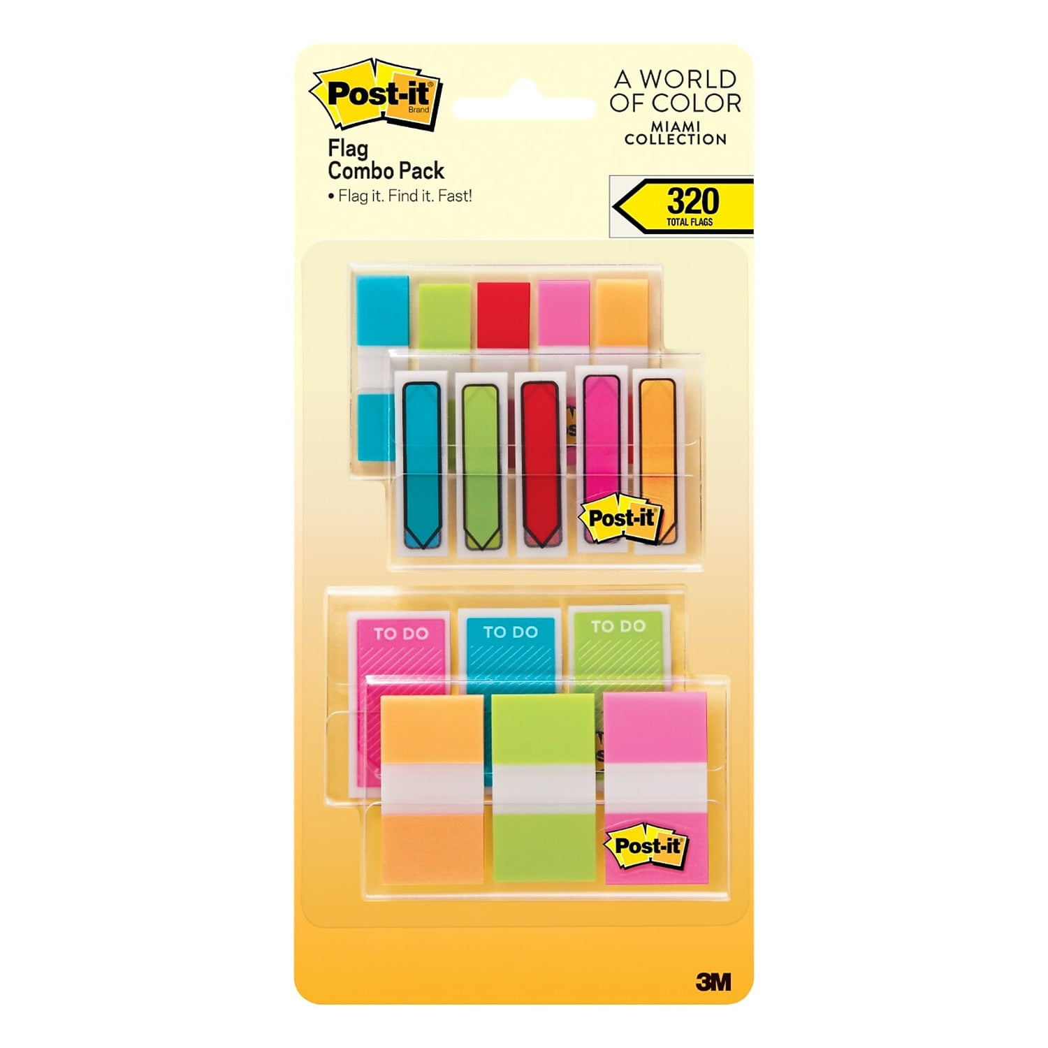 Post-it Flags Combo Pack .47 Wide and .94 683-XLM - Walmart.com