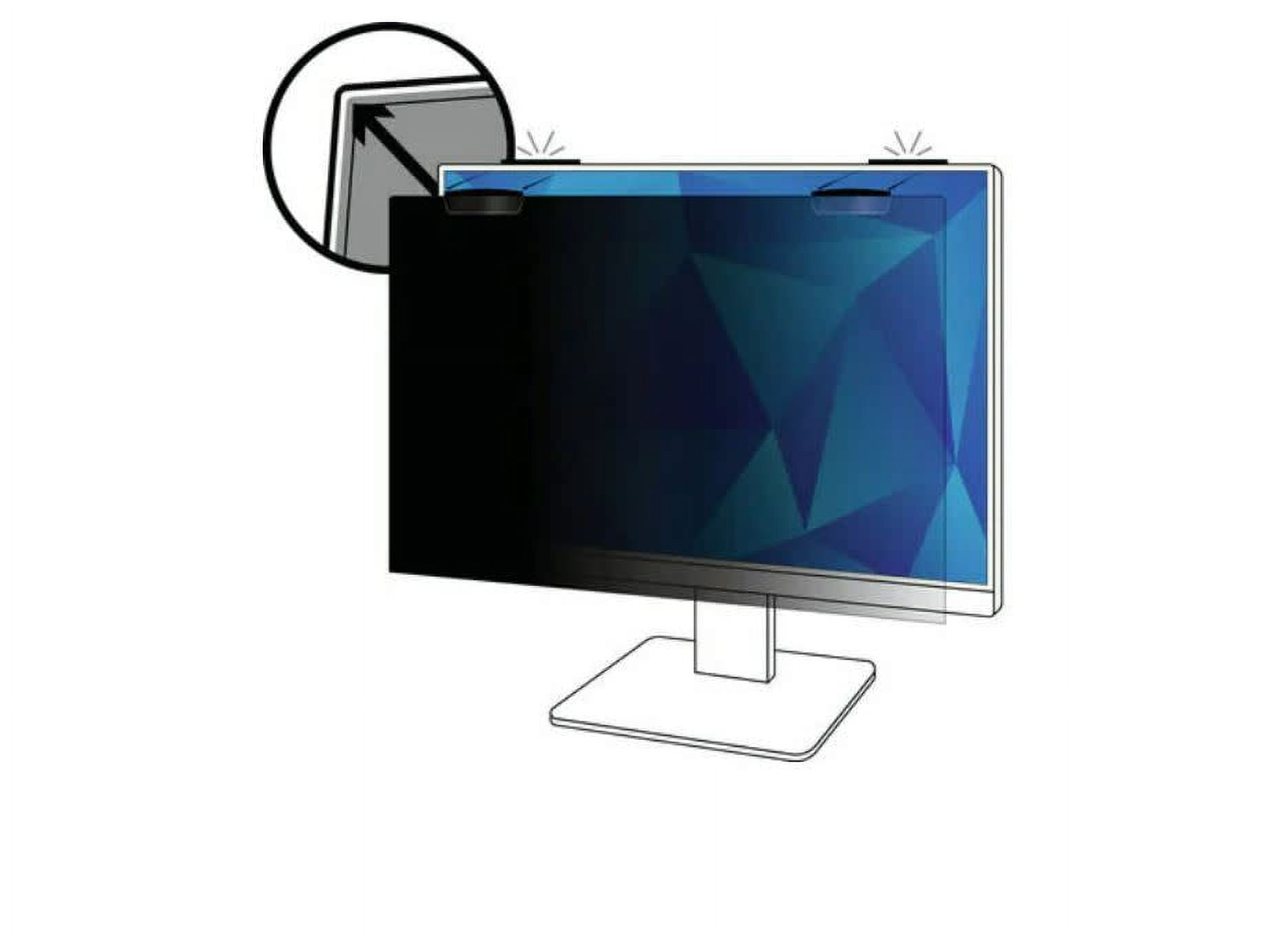 3M Privacy Filter Screen for Monitors With COMPLY Magnetic Attach, 24 ...