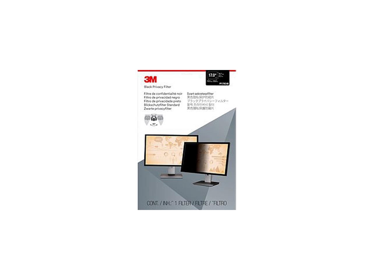 3M Privacy Filter for 17" Standard Desktop Computer Monitor Screen ...