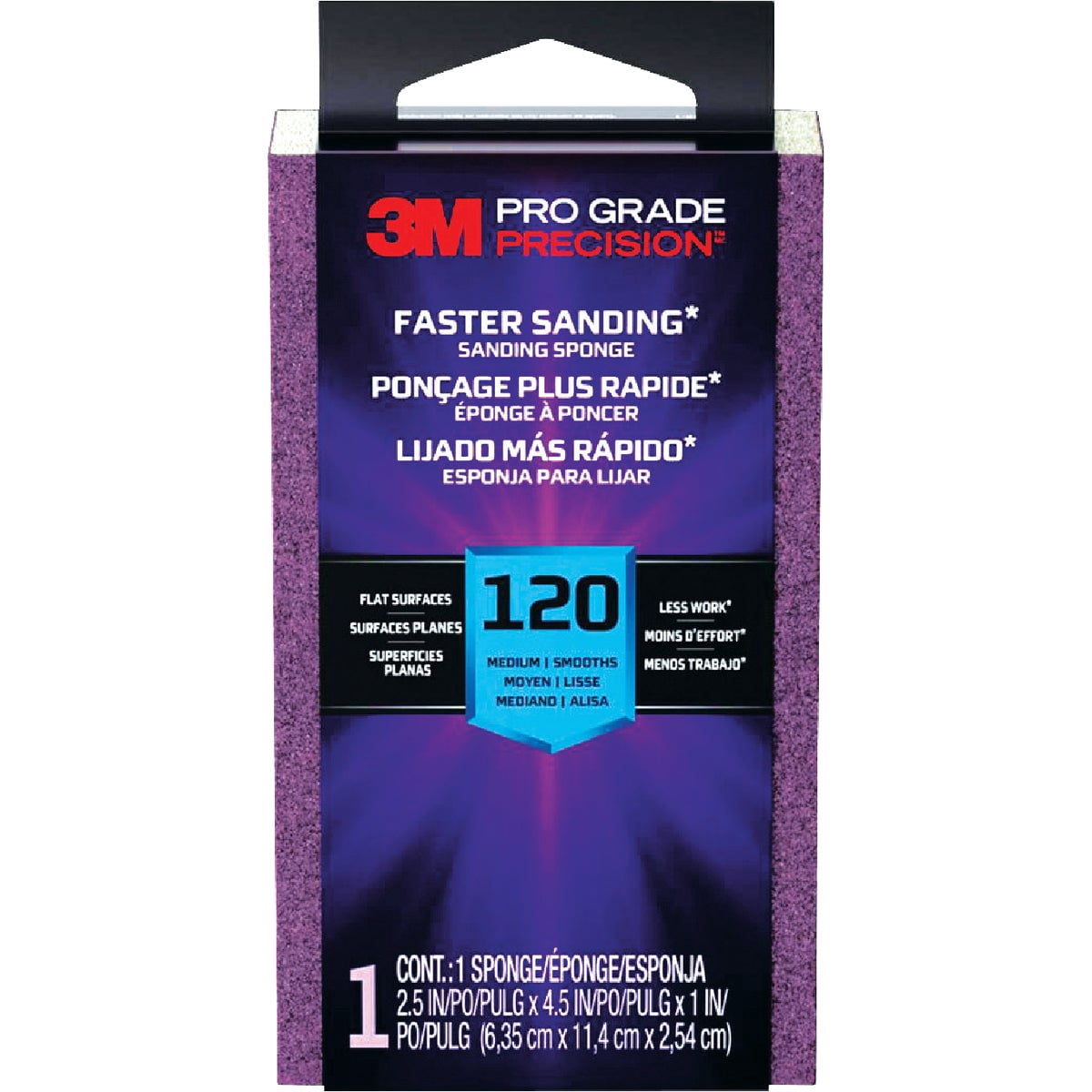 3M Pro Grade Precision Sanding Sponge - Pack of 6 - Walmart.com