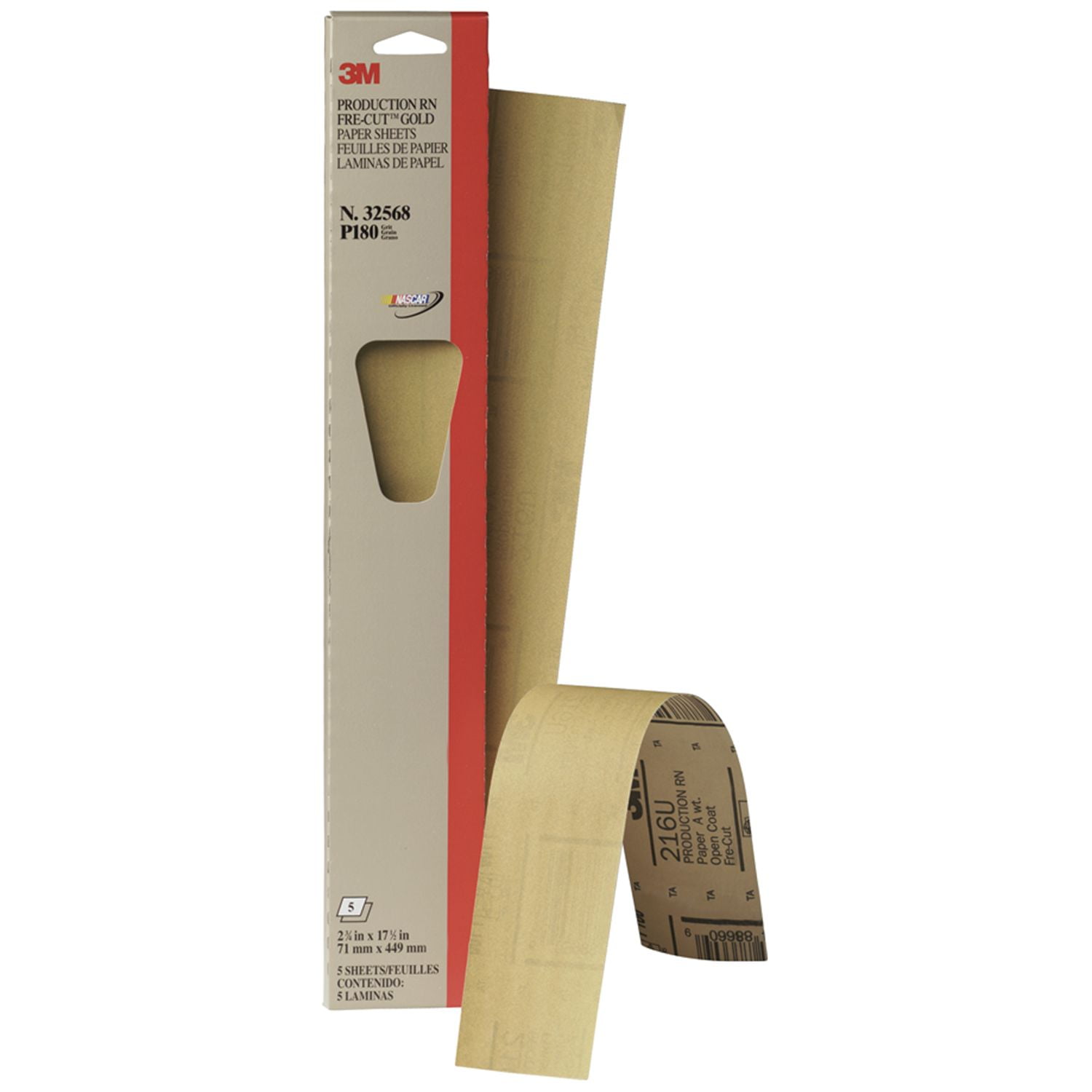 3m 3M-32568 Production Resinite Gold Sheet 32568, 2 3/4" X 17 1/2 ...