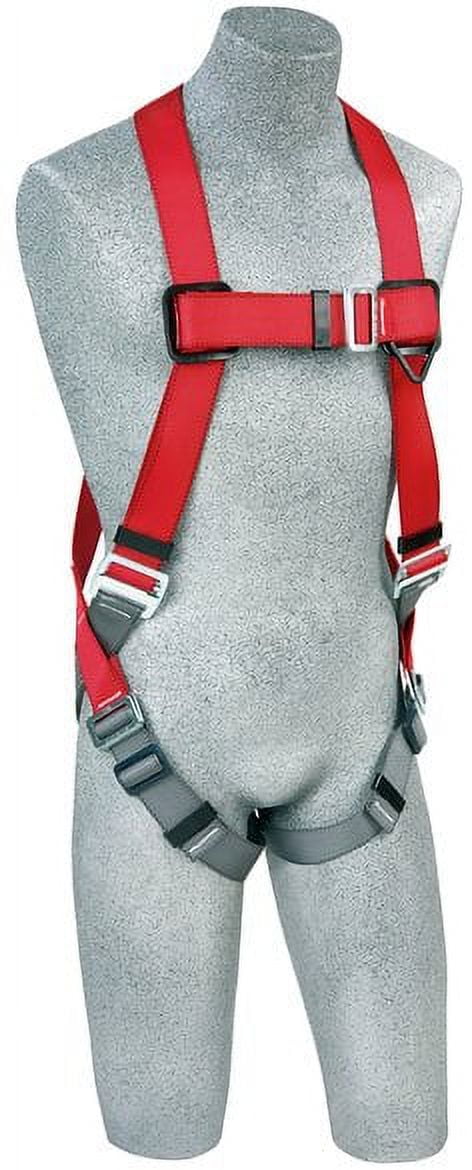 3m protecta pro 1191201 vest style harness with back d-ring, pass thru ...