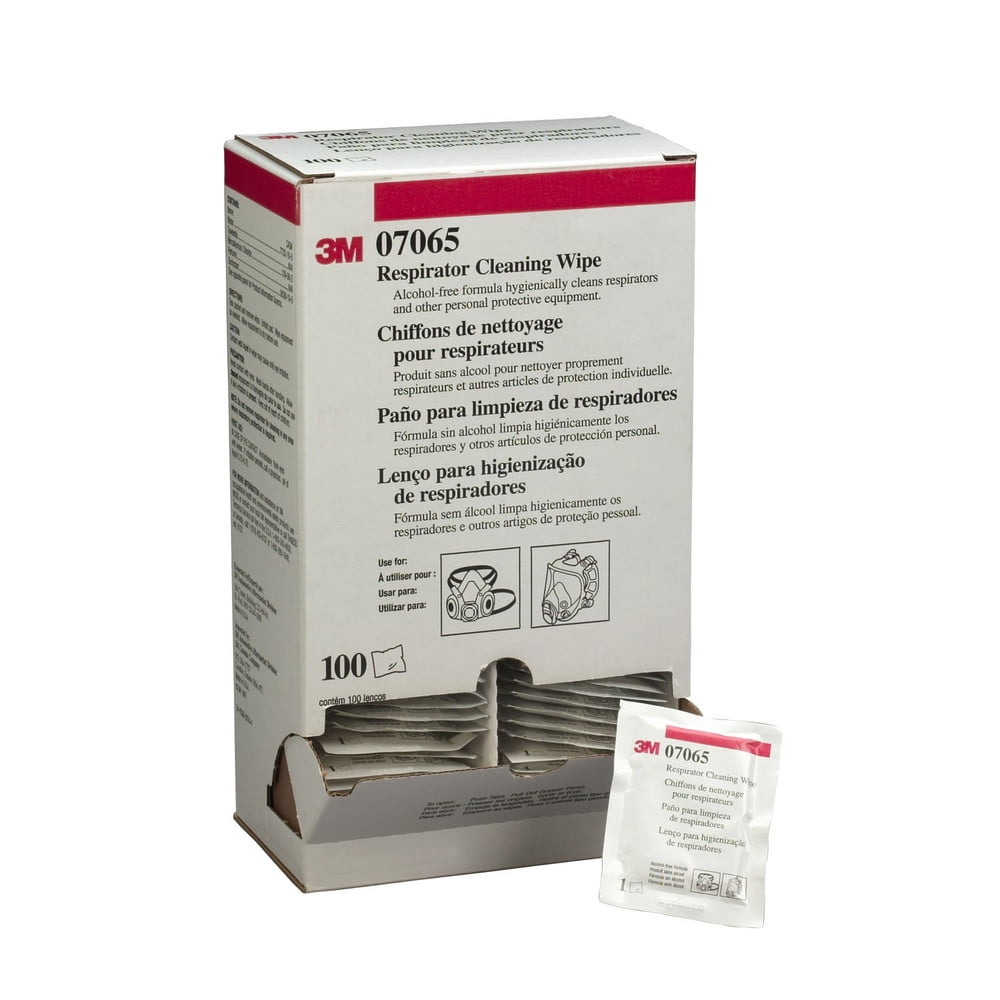 3M? Respirator Cleaning Wipe 504/07065(AAD), 500 EA/Case - Walmart.com