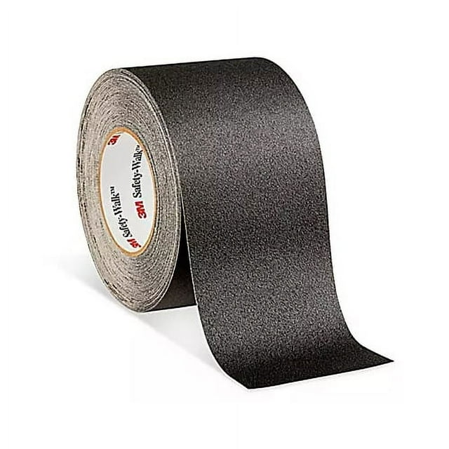 3M Safety-Walk Slip-Resistant Non-Skid Tape: 4 in. x 60 ft. (Black) - Walmart.com