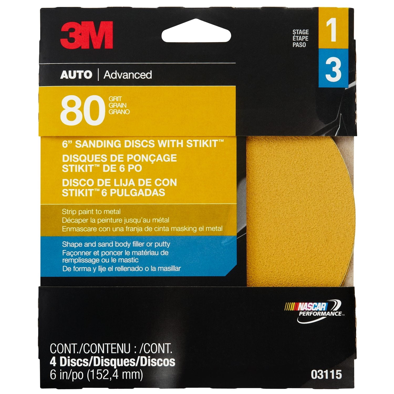 3M Sanding Disc - Walmart.com