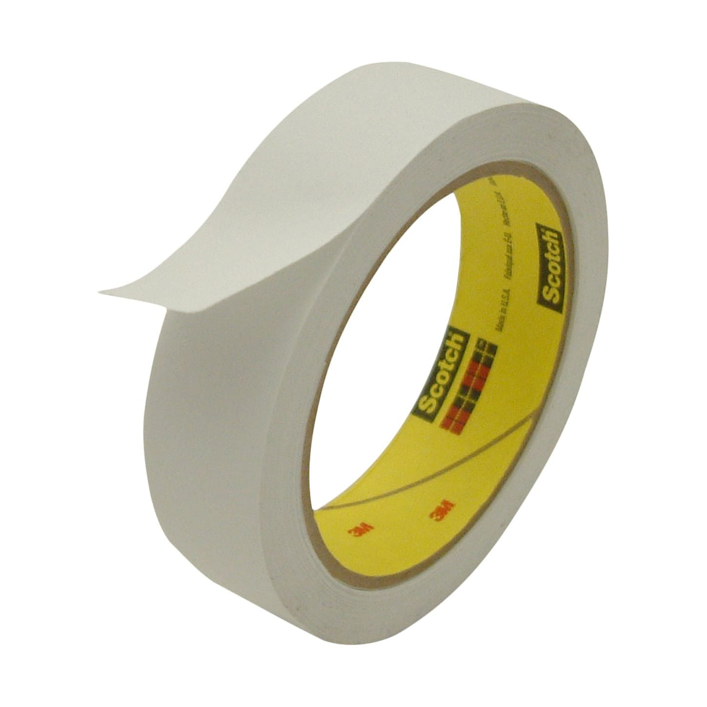 3M Scotch 86009 3051 Low Tack Paper Tape: 1" x 36 yd, White - Walmart.com