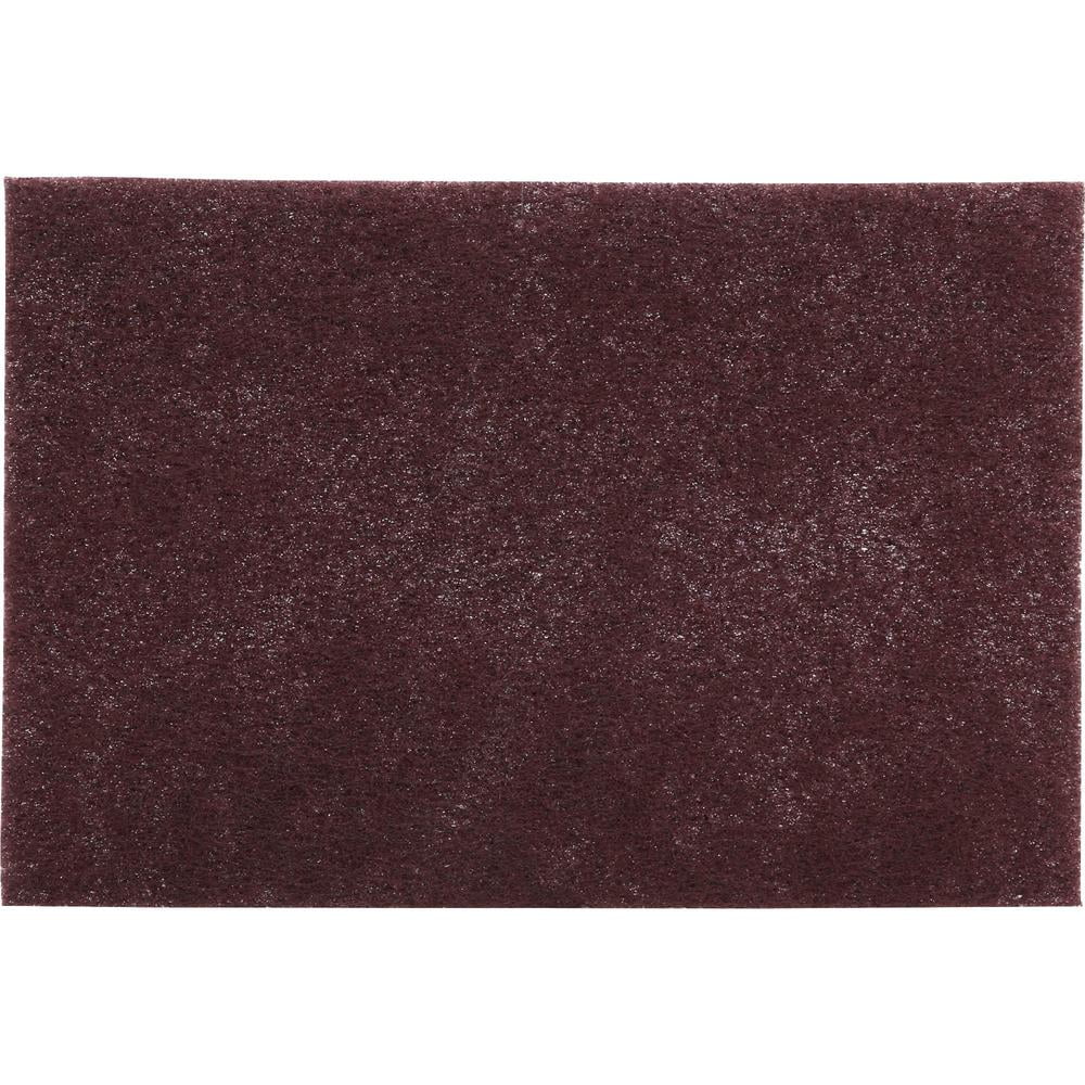 3M Scotch-Brite 6x9 General Purpose Hand Pad, Maroon, Sanding ...