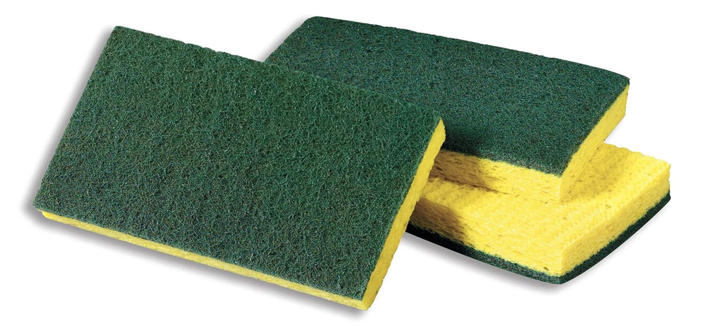 3M Scotch-Brite Medium Duty Scrubbing Sponge 74, 6.1 in x 3.6 in x 0.7 ...