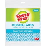 3M Scotch-Brite Reusable Surface Cleaning Wipe - Pack of 6 Case ...