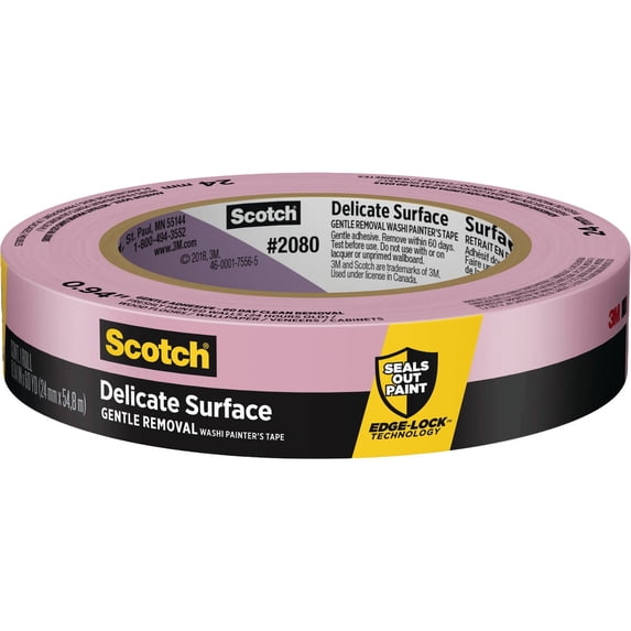 3M Scotch Delicate Surface Painter's Tape - Single Pack - Walmart.com