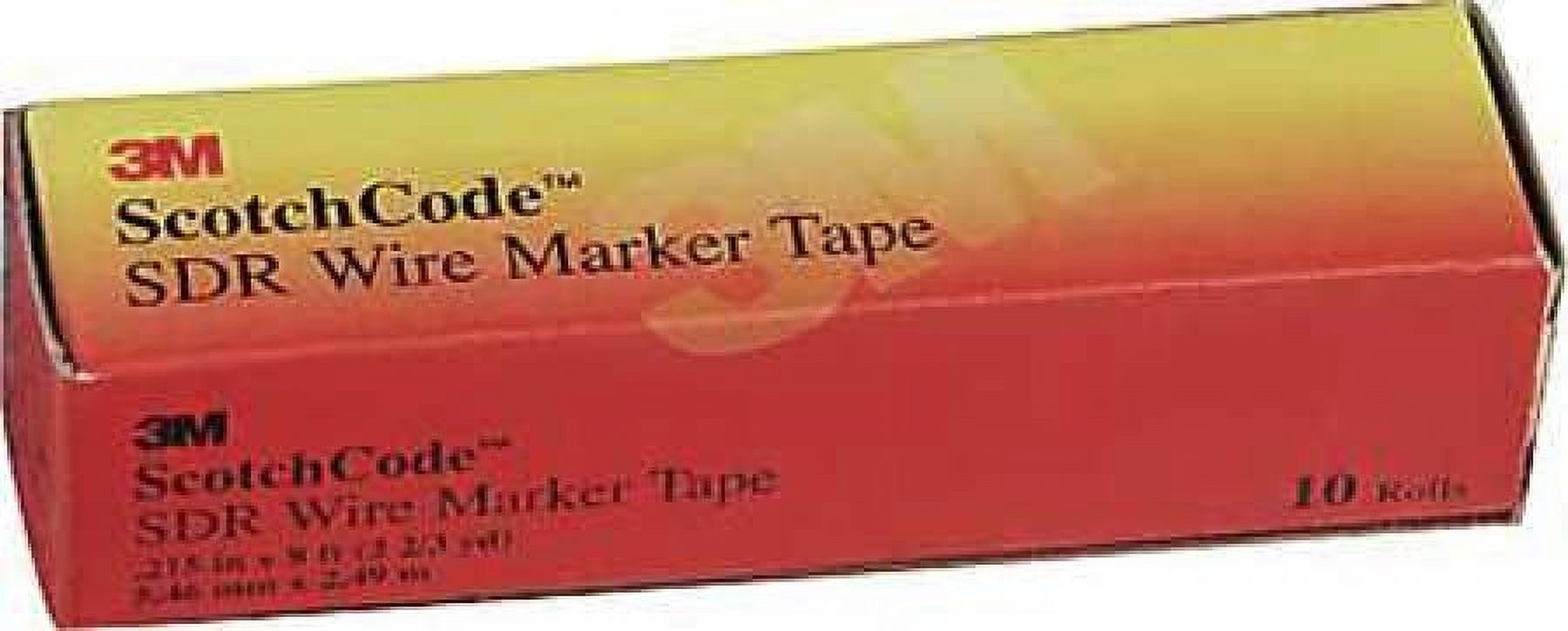 ScotchCode Wire Marker Tape Refill Roll SDR-J - Walmart.com