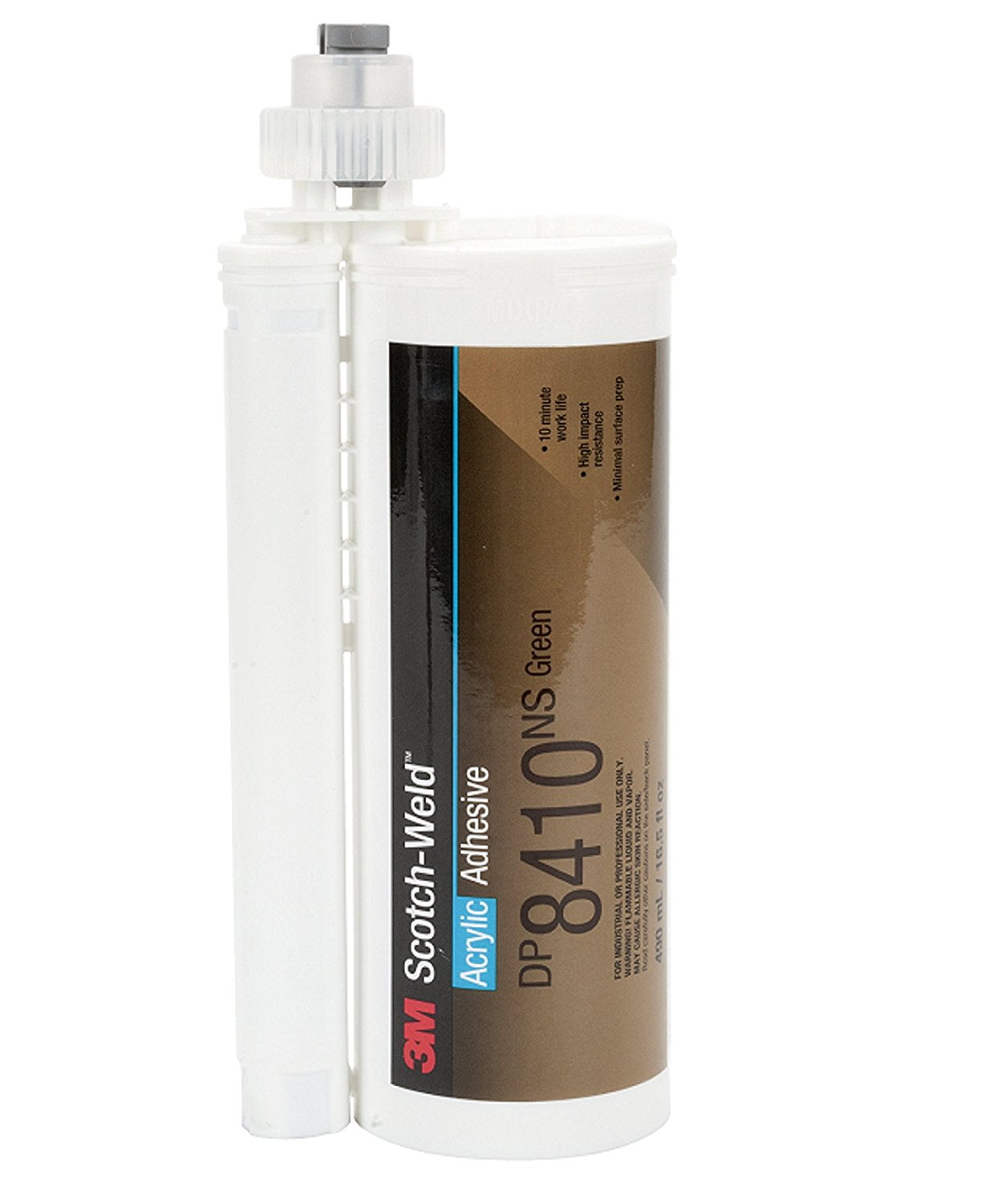3M ScotchWeld Green Acrylic Adhesive, DP8410NS, 45 mL - Walmart.com