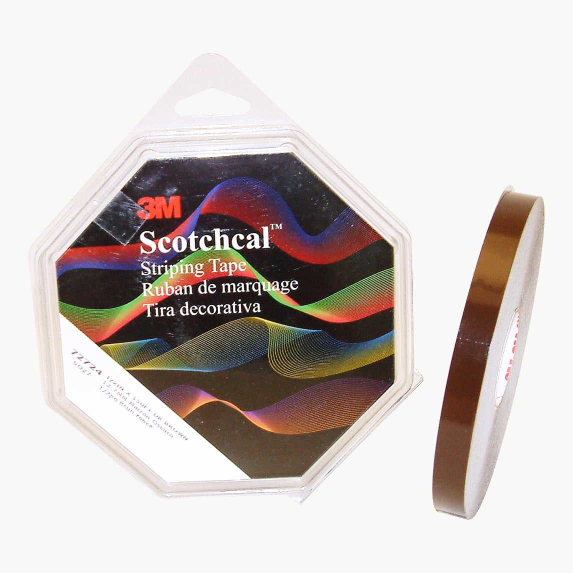 3M Scotchcal Striping Tape: 1/2 in. x 50 yds. (Dark Brown) - Walmart.com