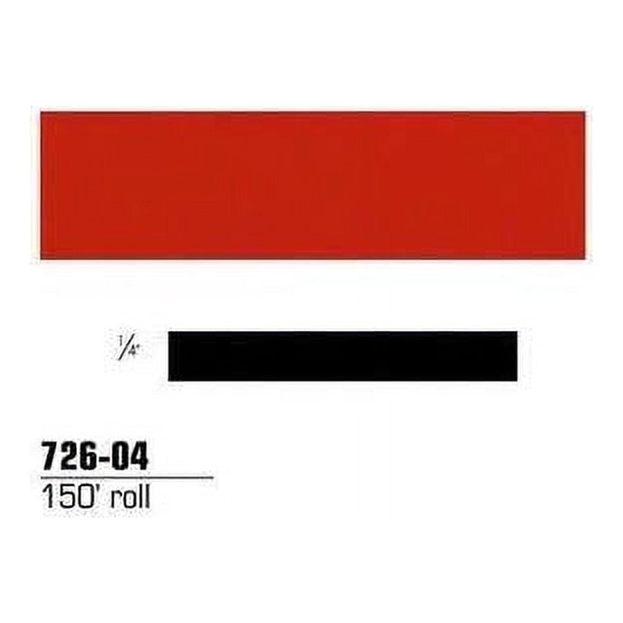 3M Scotchcal Striping Tape: 1/4 in. x 50 yds. (Red) - Walmart.com