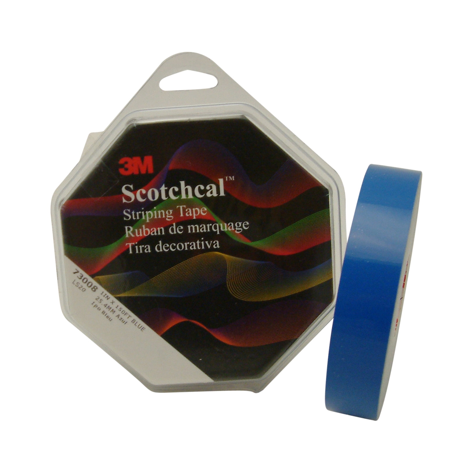 3M Scotchcal Striping Tape: 1 in. x 50 yds. (Blue) - Walmart.com