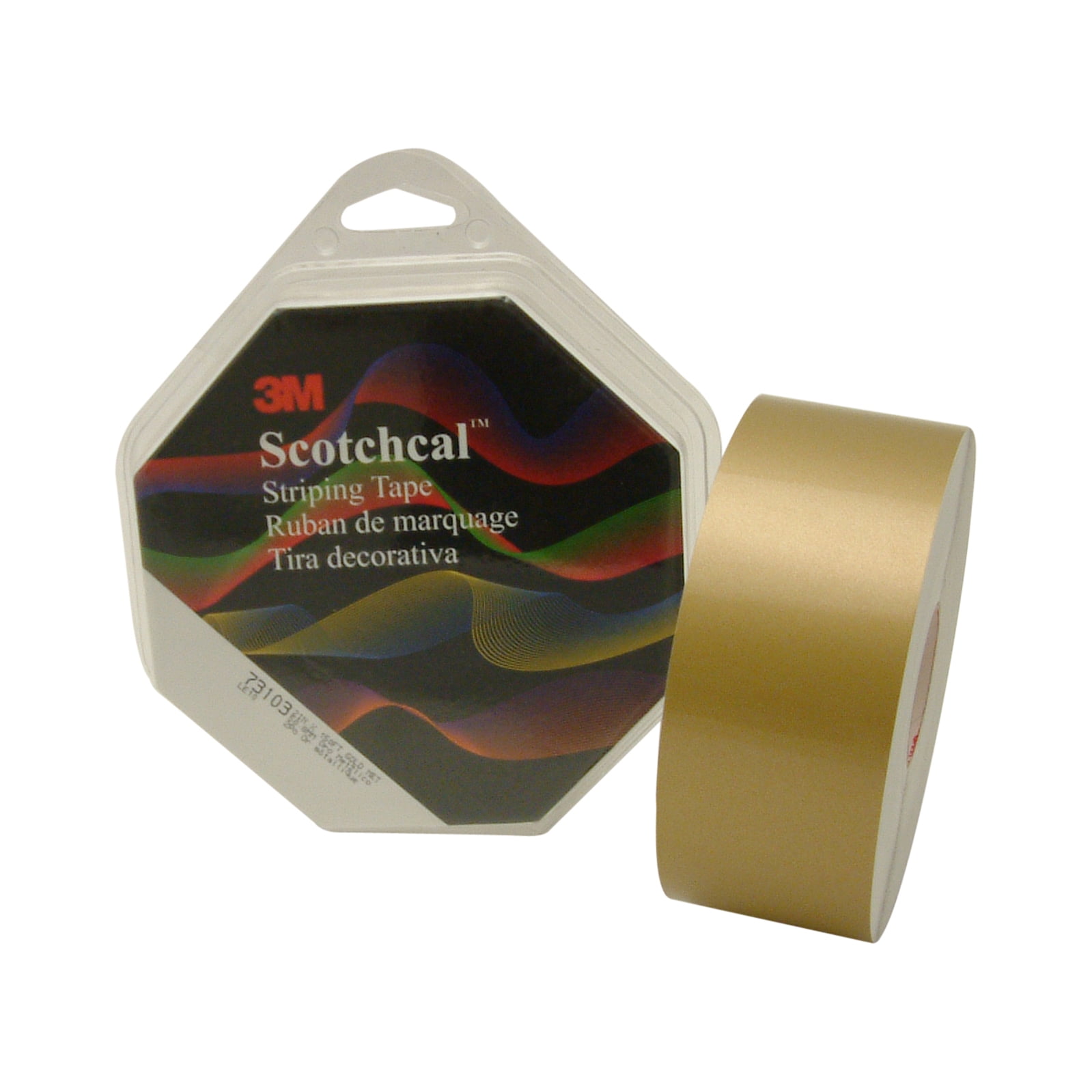 3M Scotchcal Striping Tape: 2 in. x 50 yds. (Gold Metallic) - Walmart.com