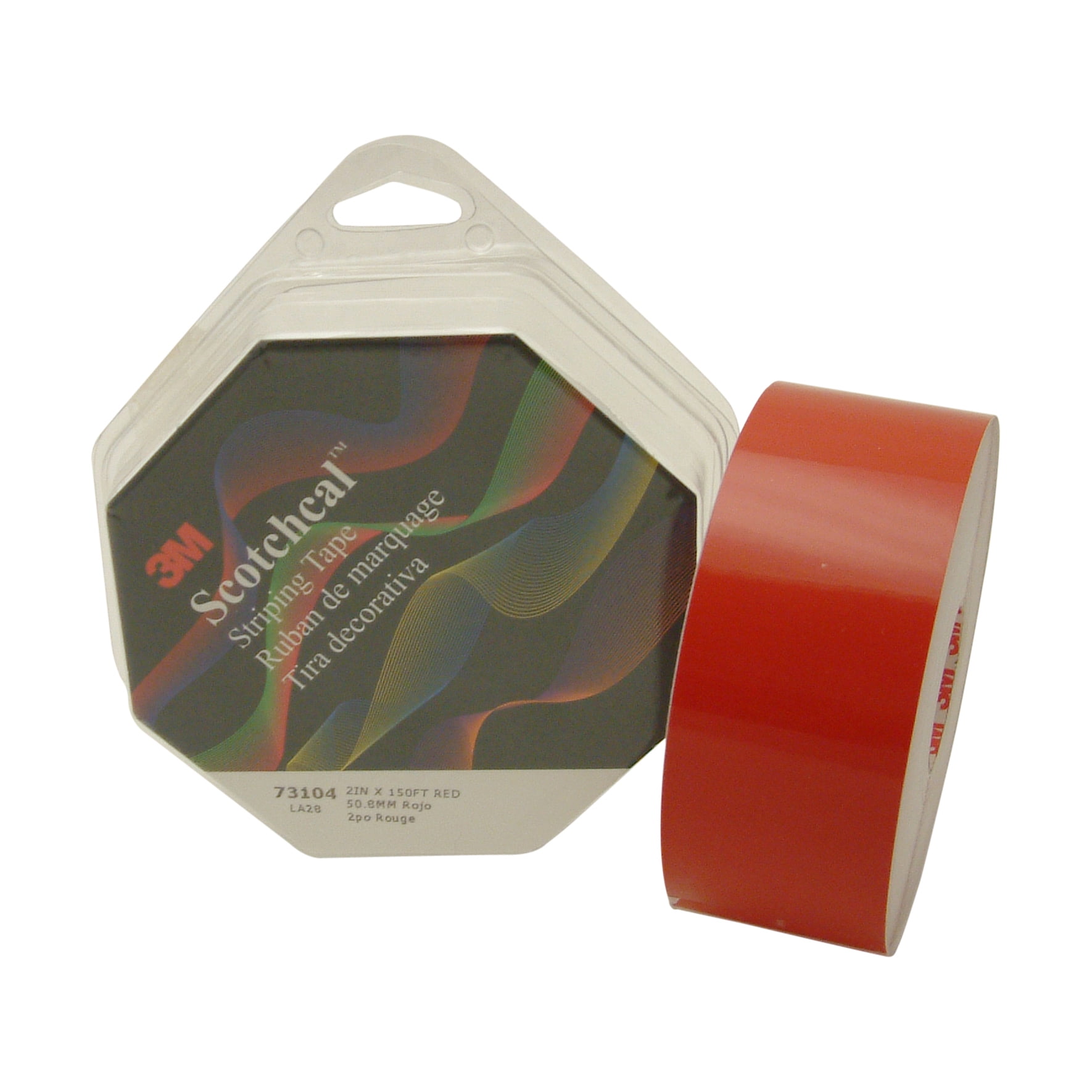 3M Scotchcal Striping Tape: 2 in. x 50 yds. (Red) - Walmart.com