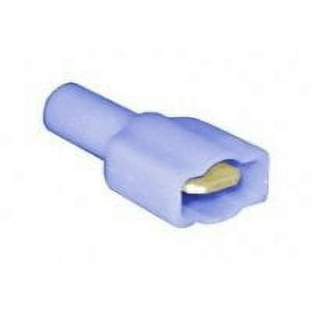3M Scotchlok Nylon Fully Insulated Male Spade Type Connectors 16-14 Gauge (Blue) - 100 Pack by ...