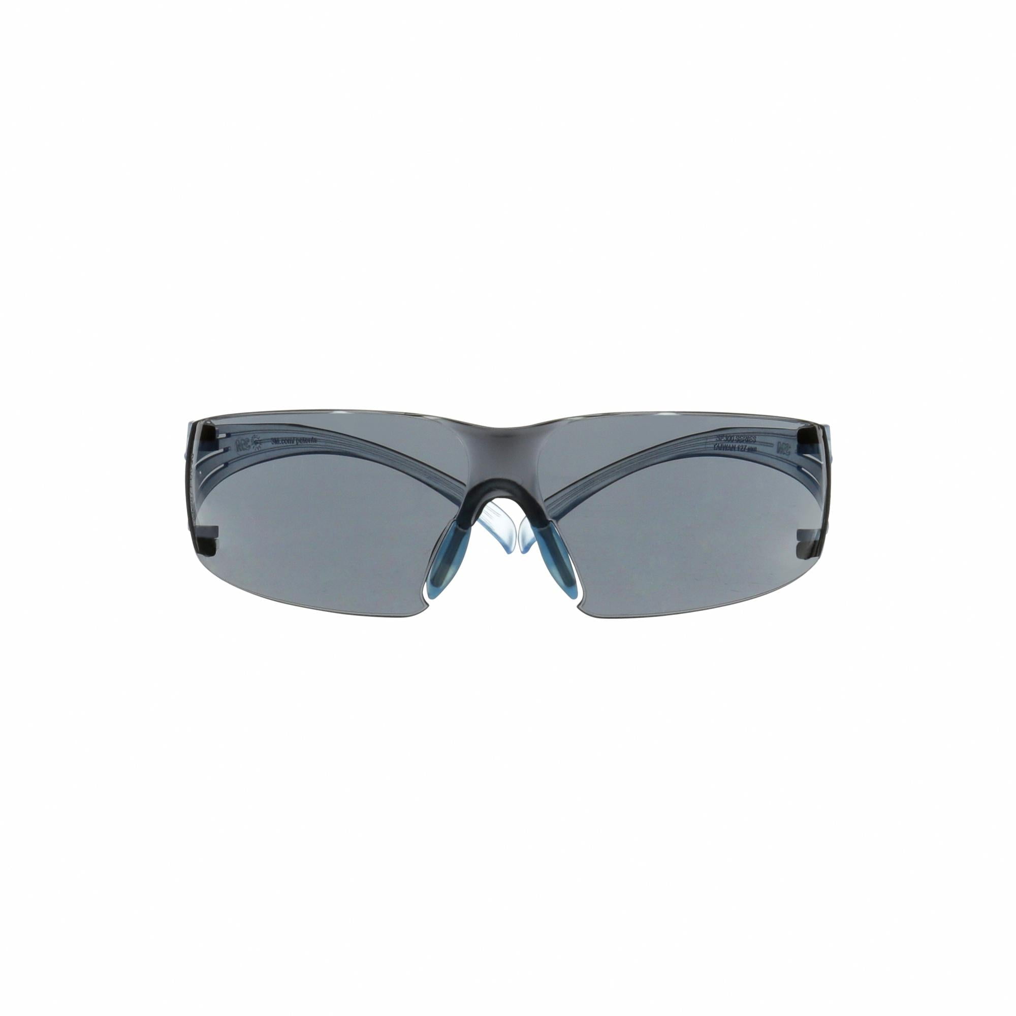 3M SecureFit 300 Series, SF302SGAF-LBL, Ice Blue Temples - Walmart.com