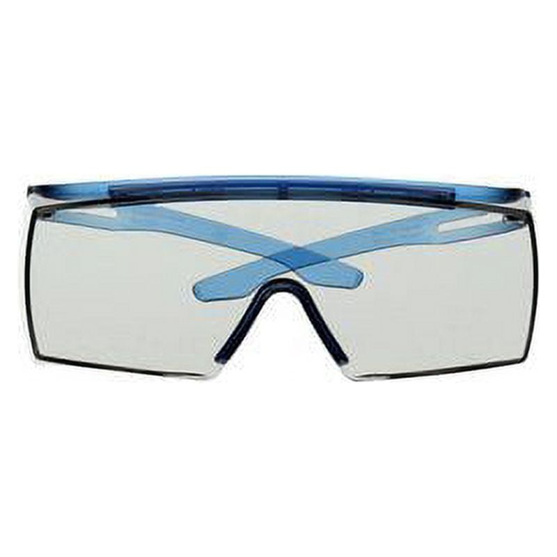 3M SecureFit 3700 Series, SF3707AS-BLU, Blue Temple, Indoor/Outdoor ...