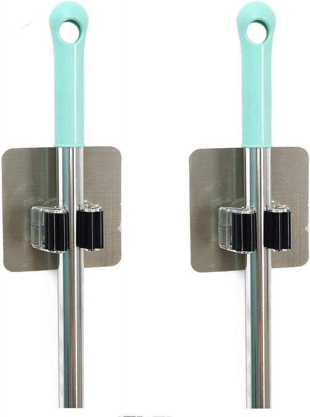 Puxin Durable Adhesive Wall Mounted Cleaning Tools Organizer Hook ...