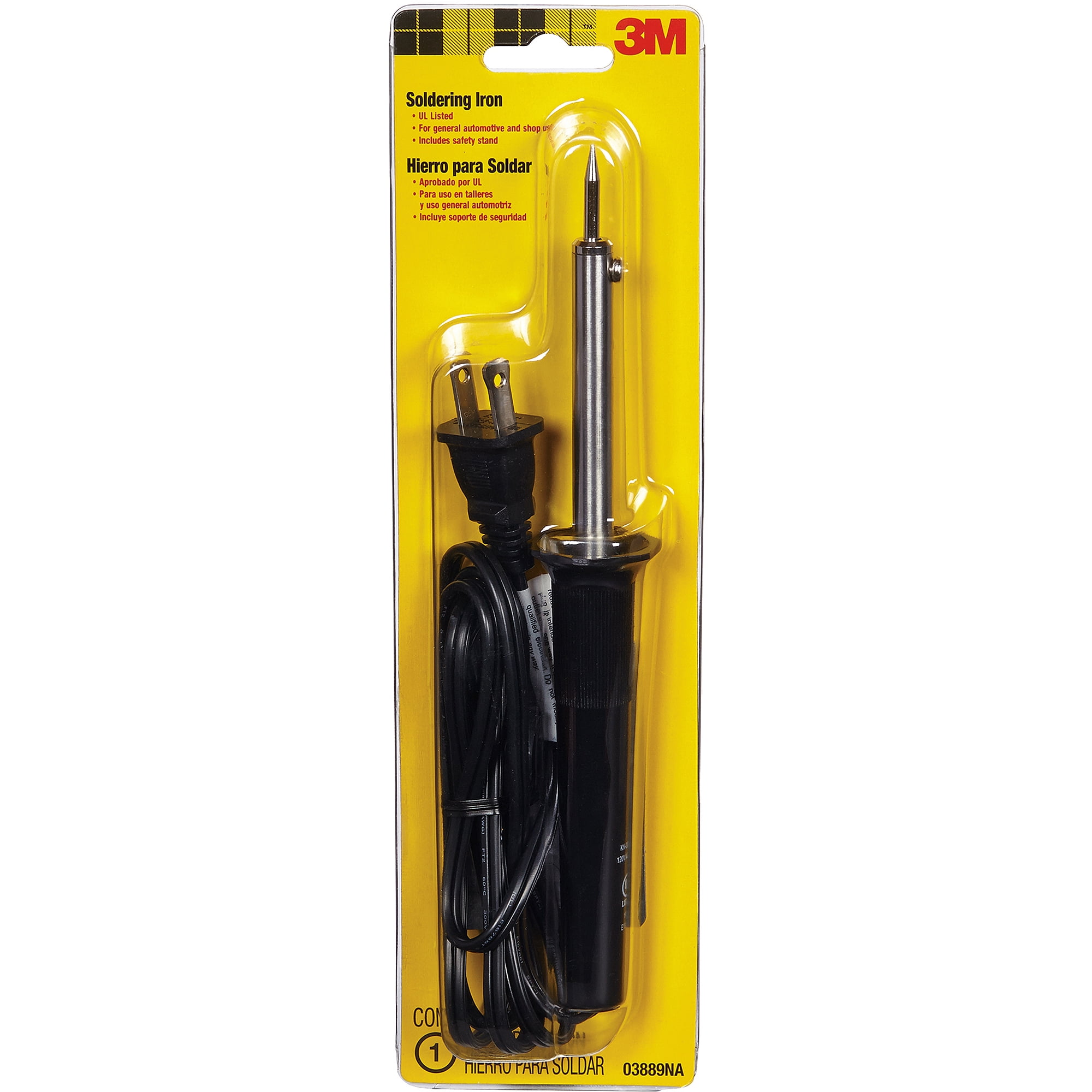 3M Soldering Iron with Safety Stand, 03889NA - Walmart.com