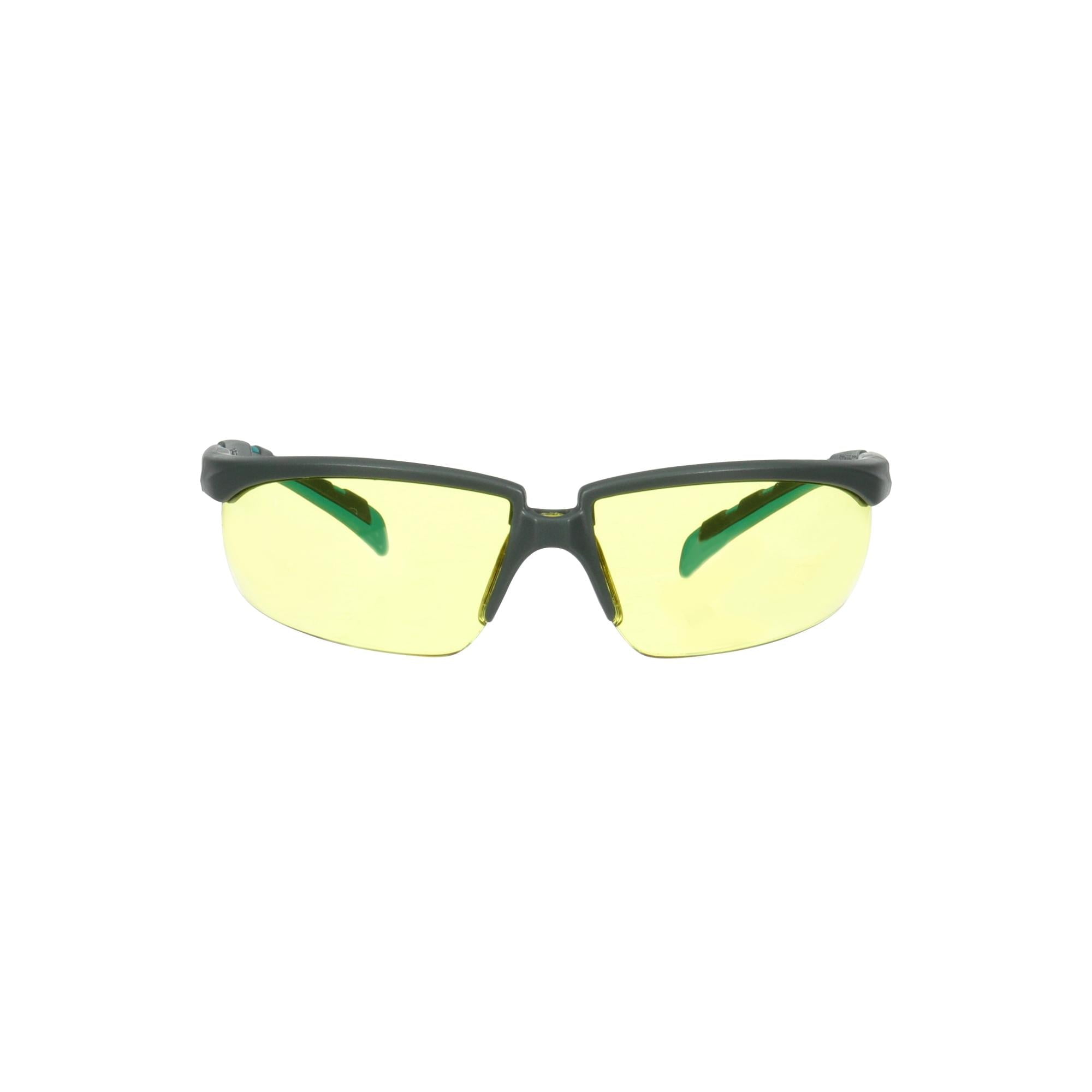 3M Solus 2000 Series, S2003SGAF-BGR, Gray/Blue-Green Temples - Walmart.com
