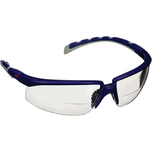 3M Solus 2000 Series, S2015AF-BLU, Blue/Gray Temples - Walmart.com