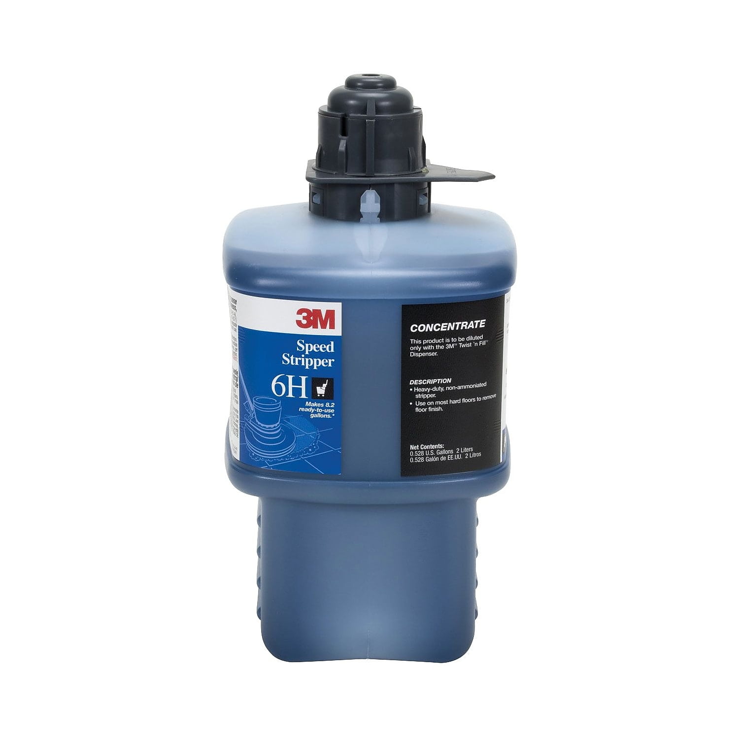 3M Speed Stripper Concentrate, 1.9 L Twist N' Fill Bottle, 6/Carton ...