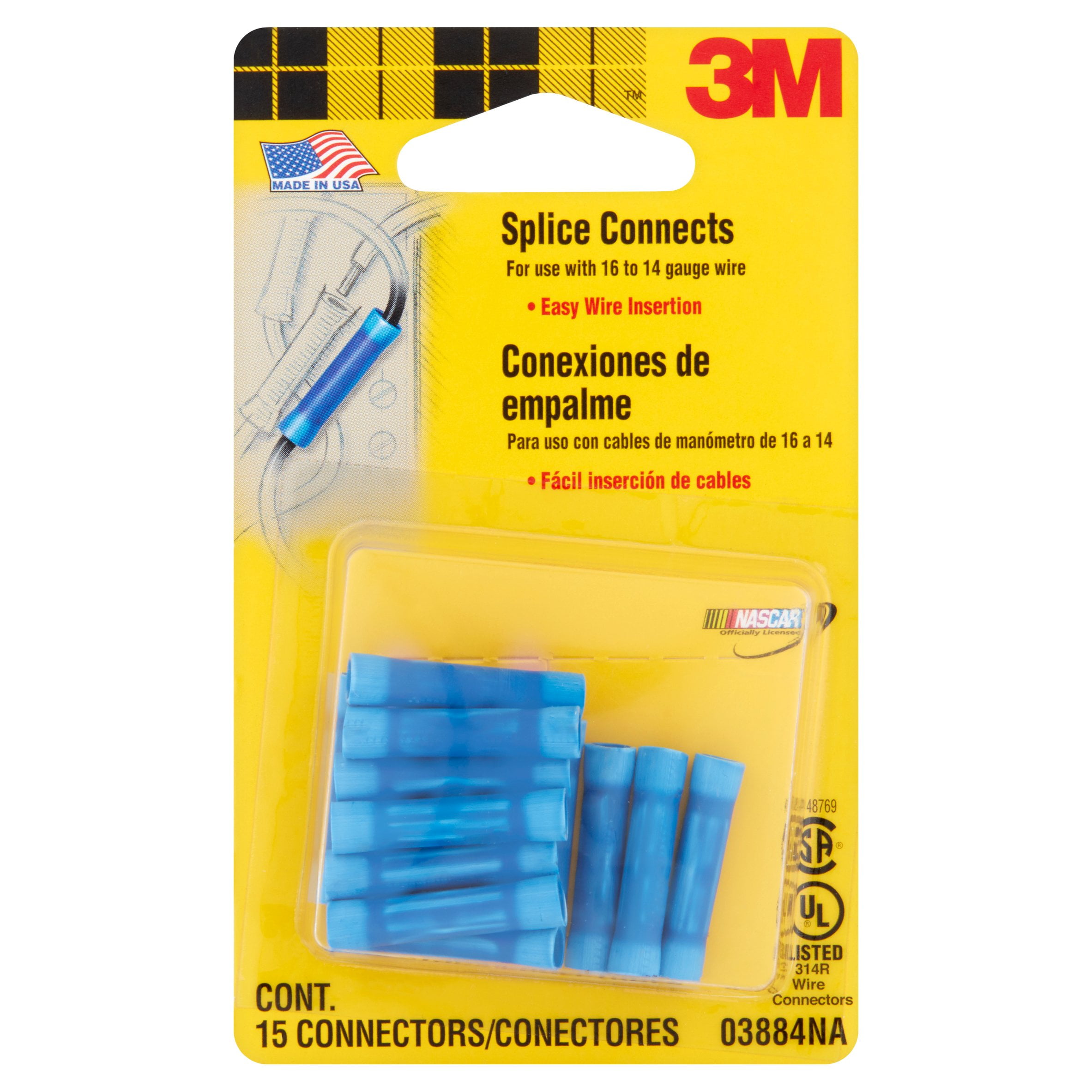 3M Splice Connectors, Blue, 15 Count - Walmart.com