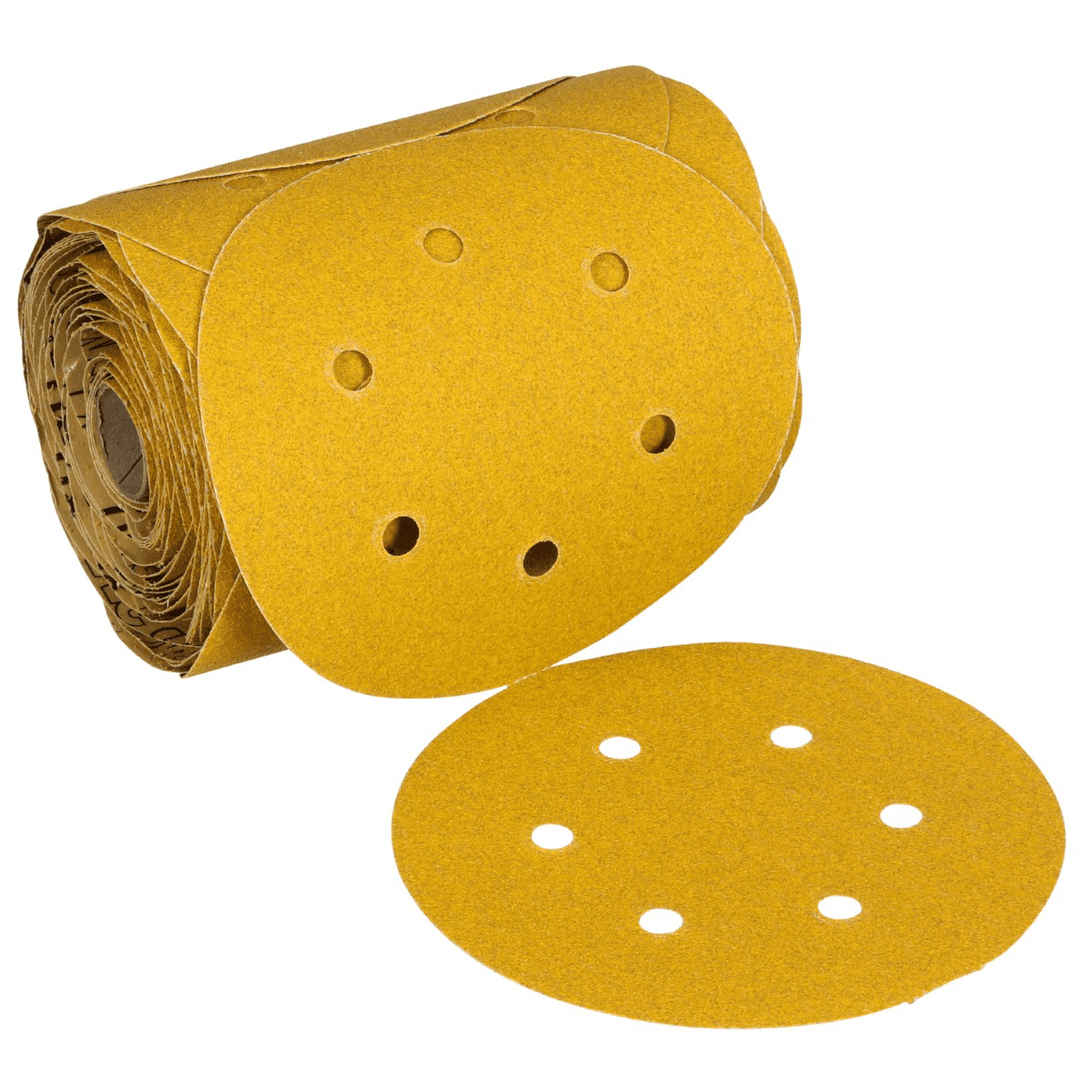3M Stikit Gold Abrasive Disc Roll 61645, 80D, 6-inch (150mm), Dust-Free ...