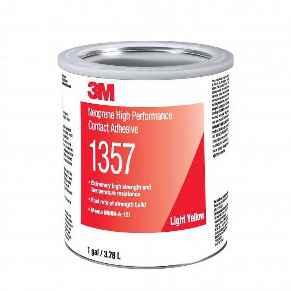 3M(TM) Neoprene High Performance Contact Adhesive 1357 Gray-Green, 1 ...