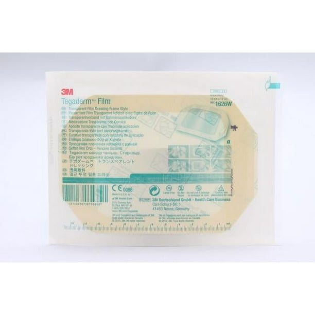 3M Tegaderm 1626w Transparent Dressing 25 Pack - Walmart Business Supplies