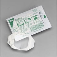 3M Tegaderm Transparent Film Dressing, 1.75 Inches x 1.75 Inches, 100 ...