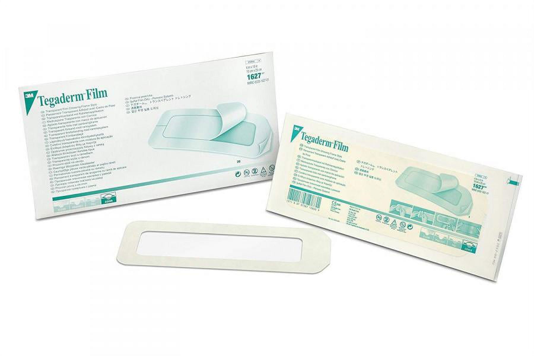 3M Tegaderm Waterproof Transparent Film Dressing, Self-Adhesive for ...