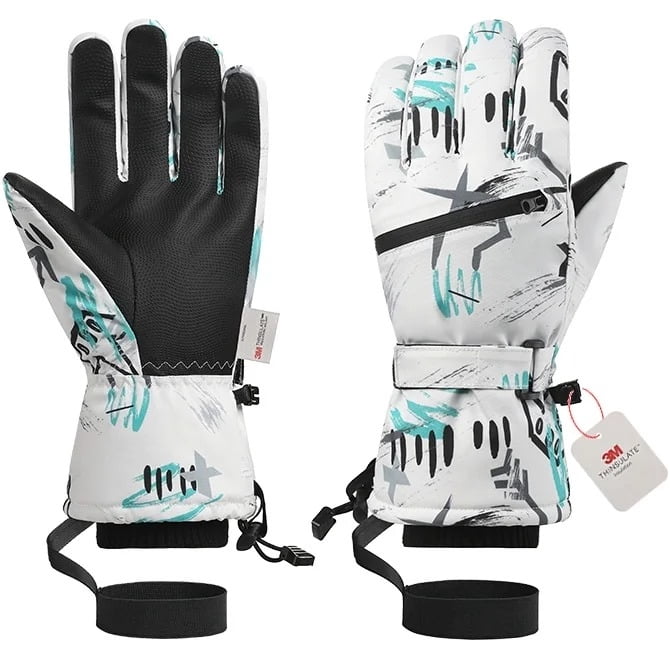 3M Thinsulate Winter Gloves for Men & Women - Waterproof Ski & Snow ...