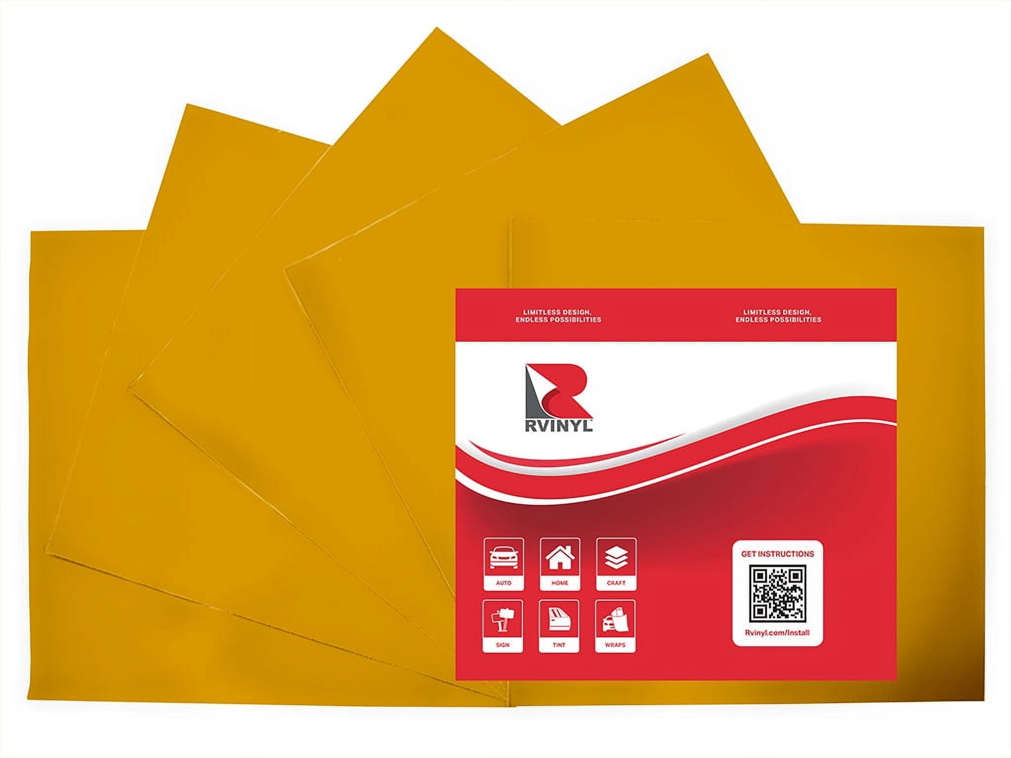 3M Translucent Craft Vinyl Film Sheet Scotchcal 3630 Marigold 75 - 5 ...