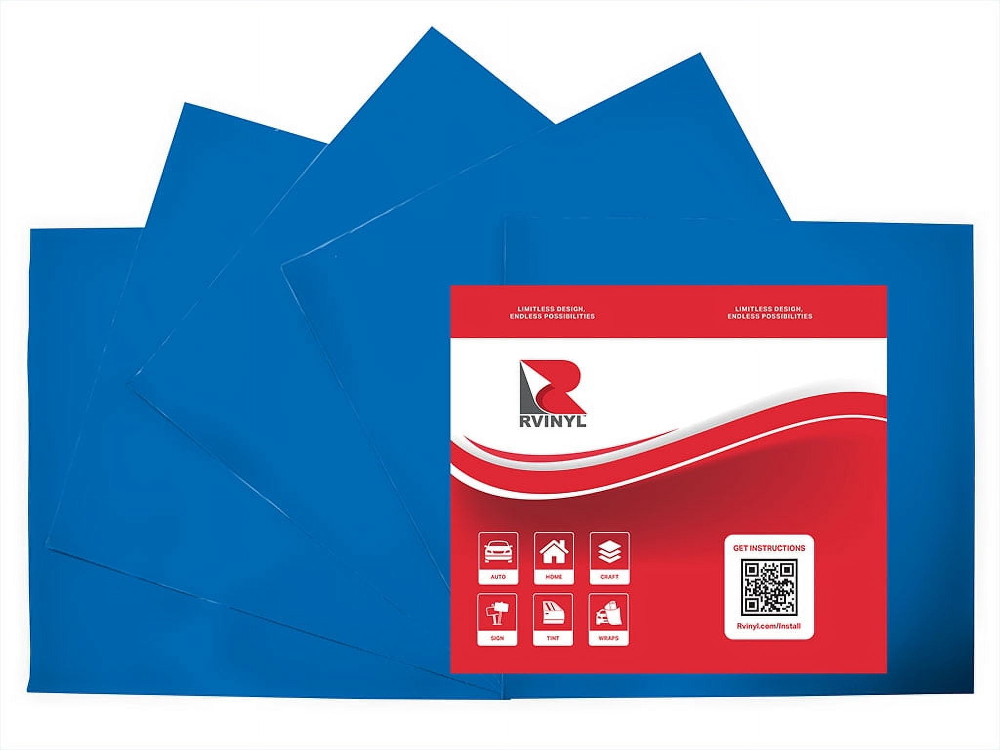 3M Translucent Craft Vinyl Film Sheet Scotchcal 3630 Process Blue 337 5 ...