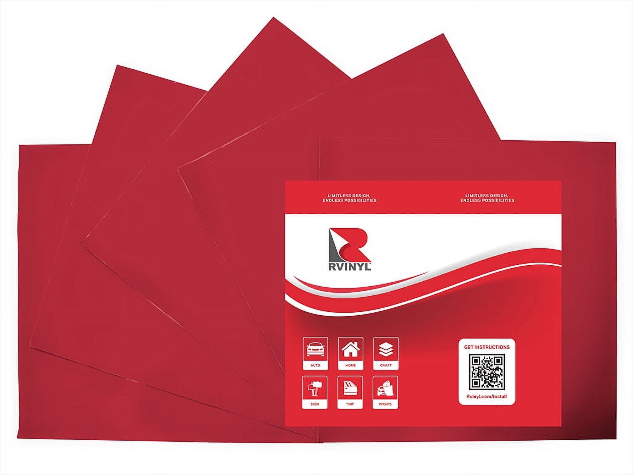 3M Translucent Craft Vinyl Film Sheet Scotchcal 3630 Regal Red 83 - 5 ...