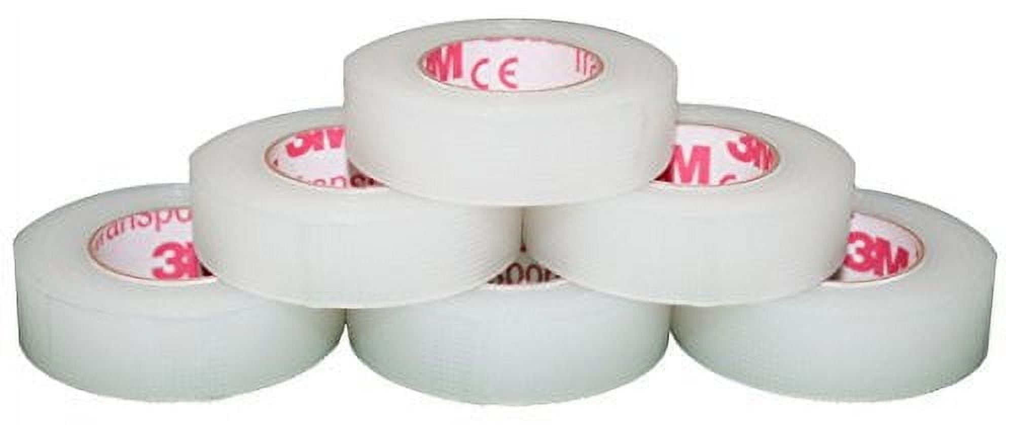 3M Transpore Surgical Medical First-Aid Plastic Tape 1/2" x 10 Yards ...