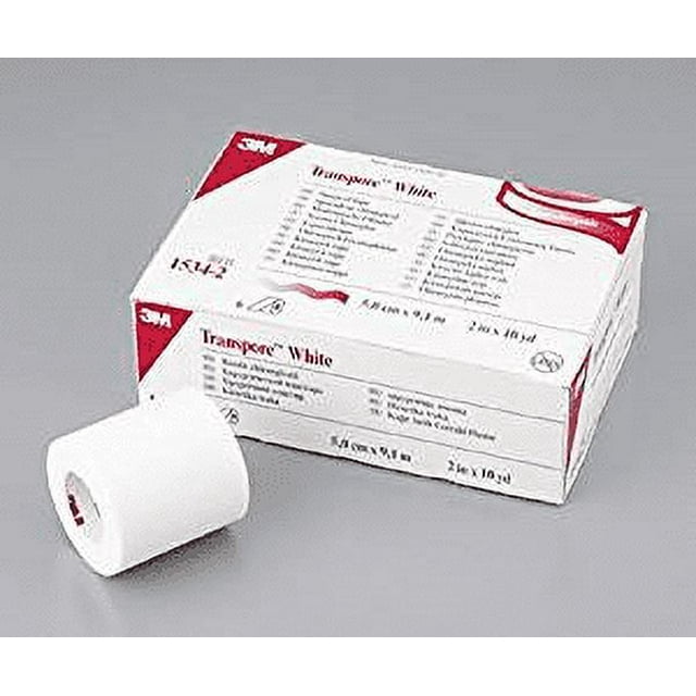 3M Transpore White Dressing Tape 2"X10Yards - Model 1534-2 BX/6 ...