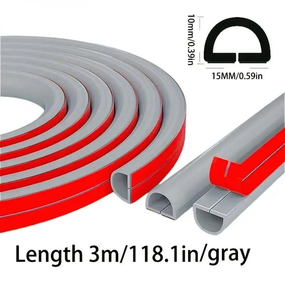 3M Trapezoid Slot Floor Cord Cover Cord Protector Extension Wiring Duct ...