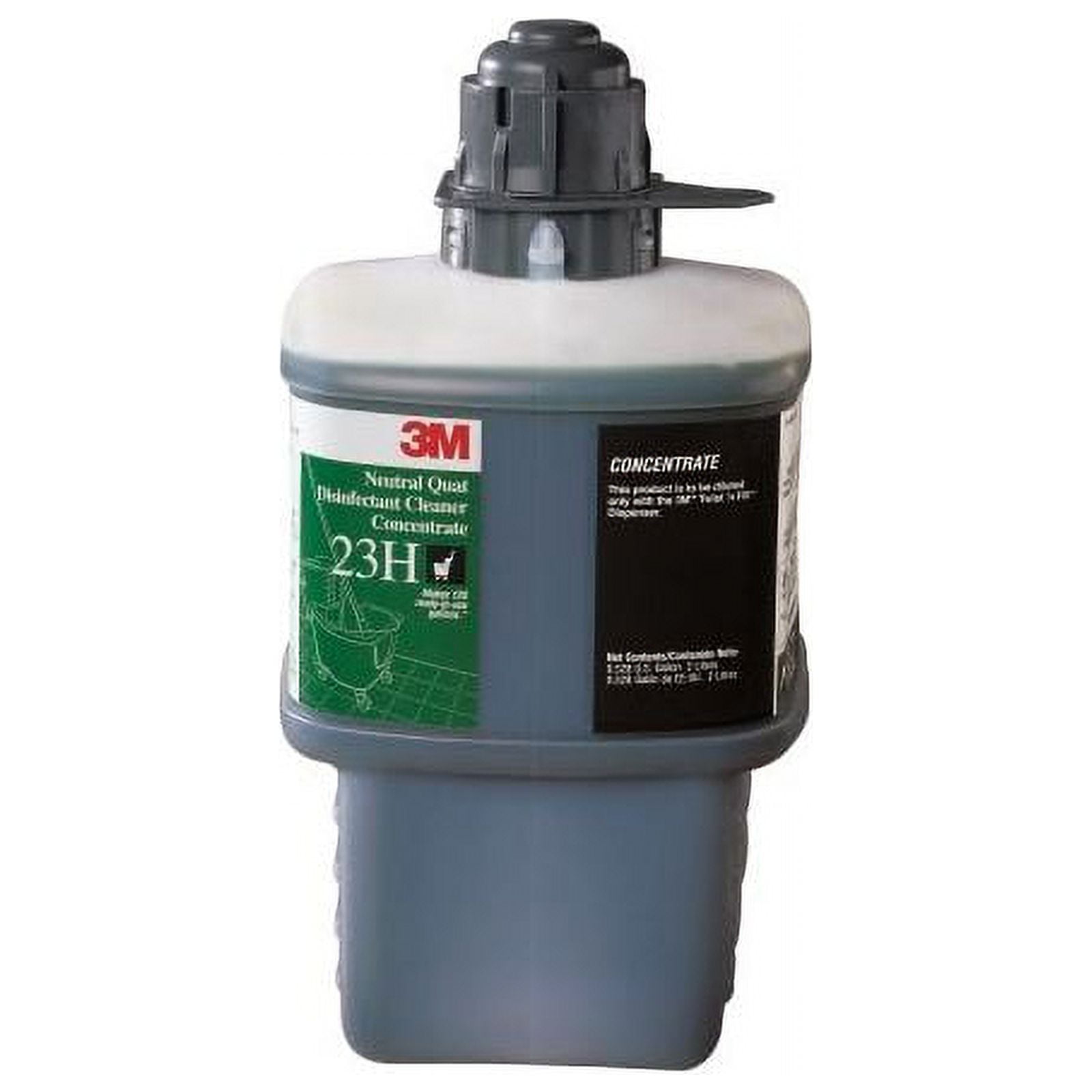 3M Twist 'n Fill 23H Neutral Quat Disinfectant Cleaner 2 Lliter Bottle ...