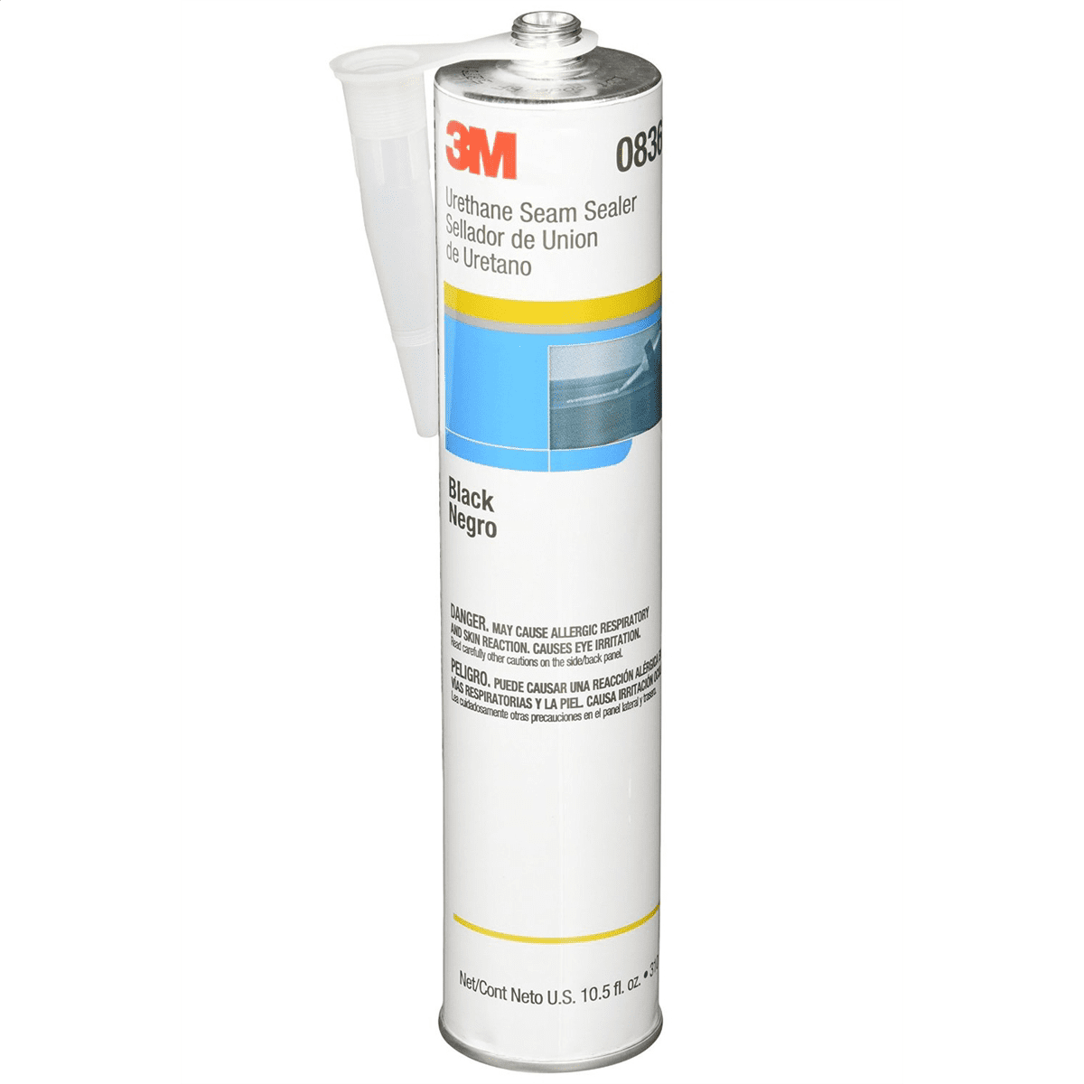 3M Urethane Seam Sealer, Black 310 mL Cartridge for Seam and Joint ...
