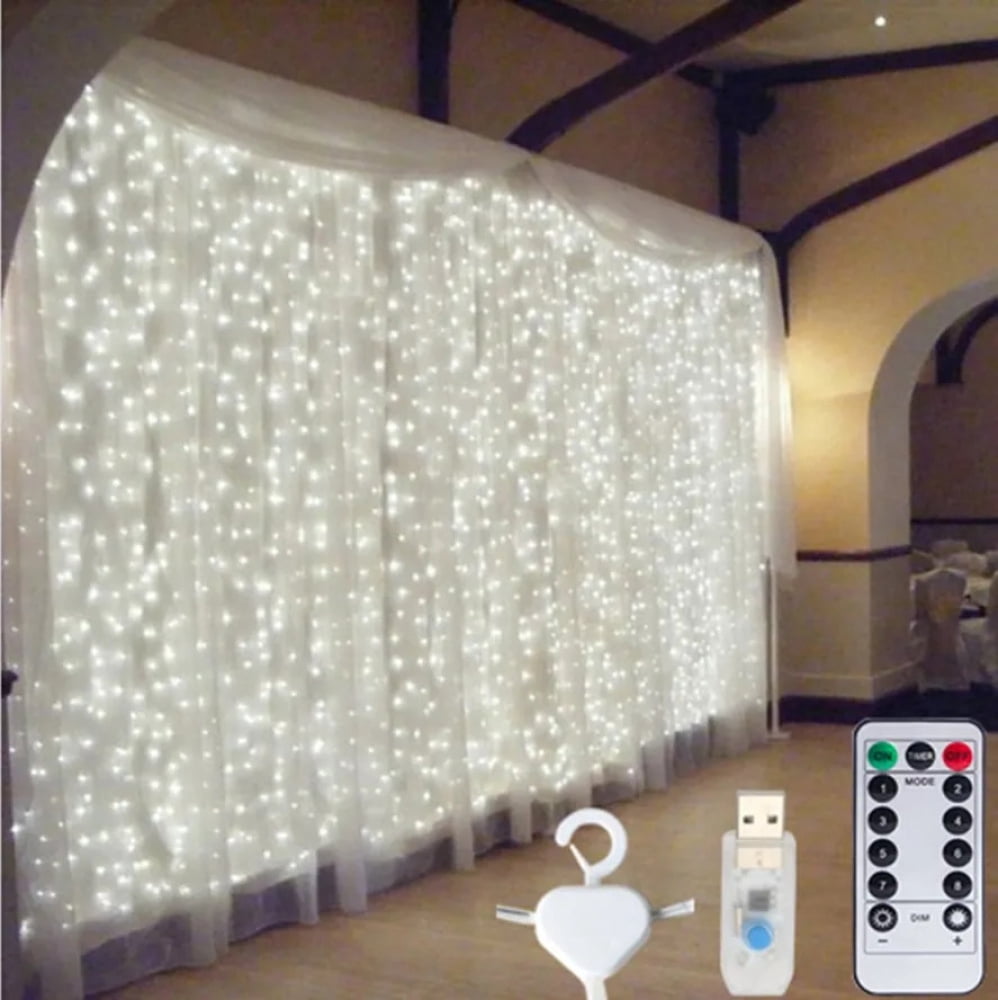 3M USB LED Fairy String Curtain Fairy Lights Garland For New Year ...