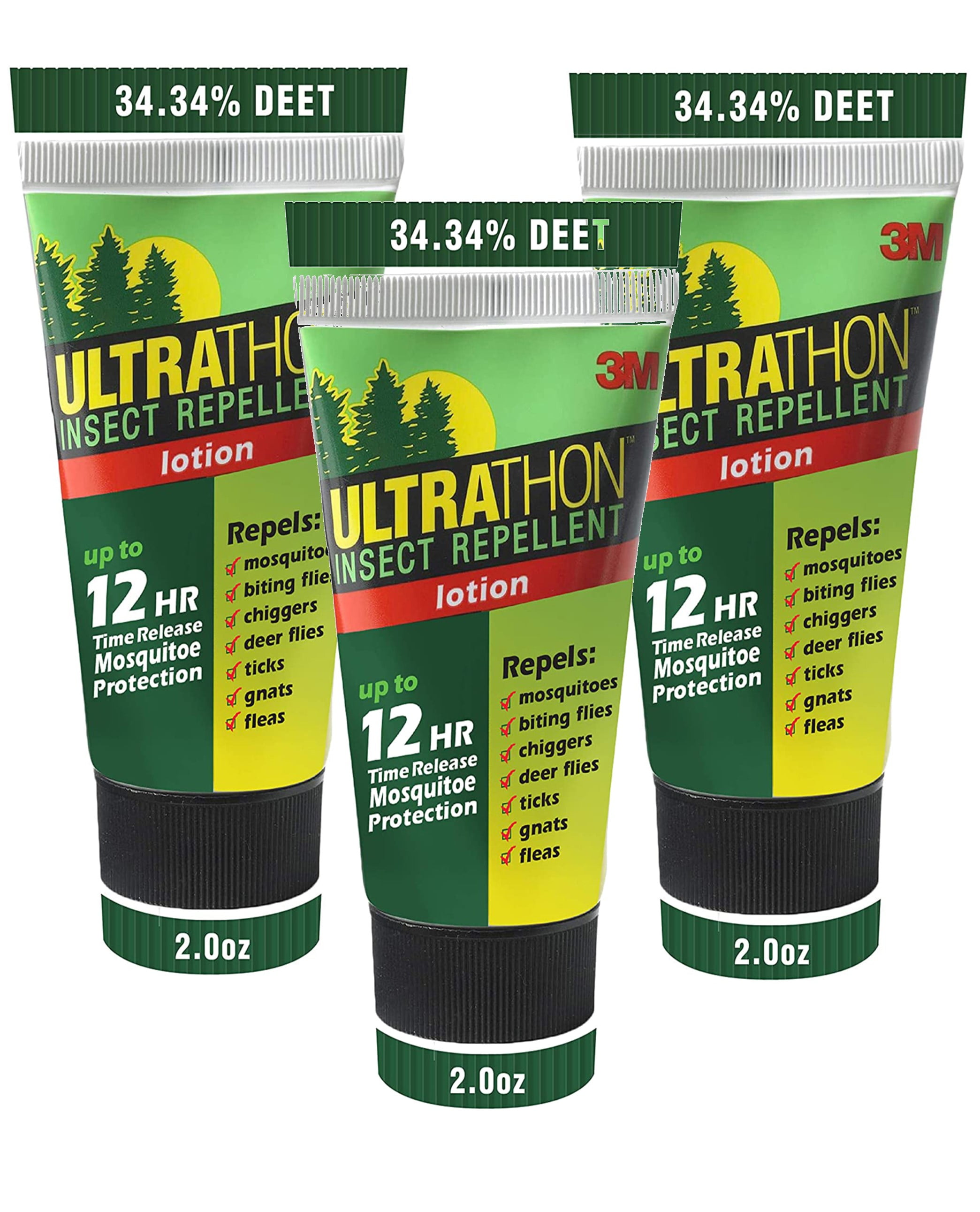 3M Ultrathon Insect Repellent Lotion, 2-Ounce (3-Tubes) - Walmart.com