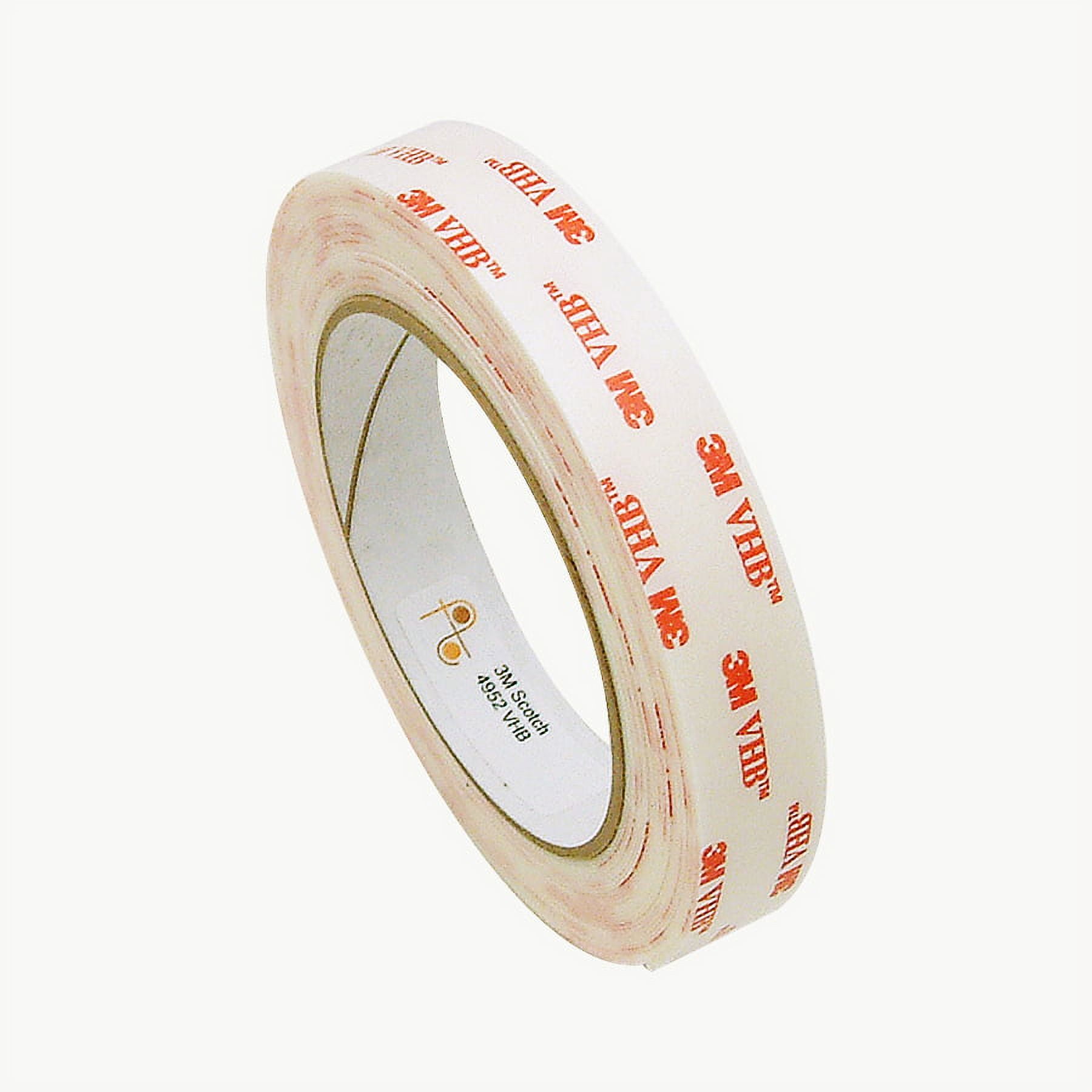 3M VHB Tape [45 mil / low surface energy] (4952): 1 in. x 15 ft. (White ...