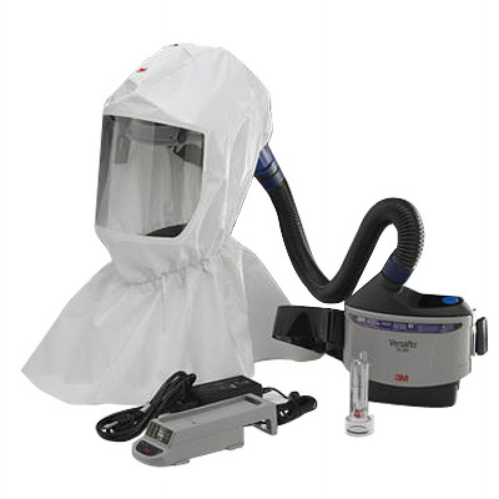 3M Versaflo Belt Mounted PAPR Kit With Hood, Headcover And HEPA Filter ...